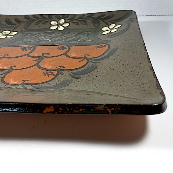 Eldreth Pottery | Accents | Eldreth Pottery Redware Square Plate | Poshmark